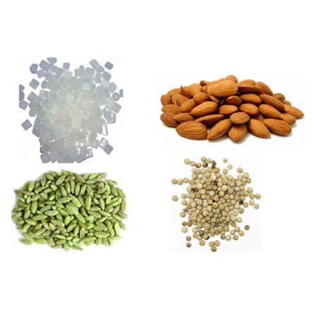 Buy Kuja Mishri, Almonds, Fennel Seeds, White Pepper Combo Pack - Arjun ...